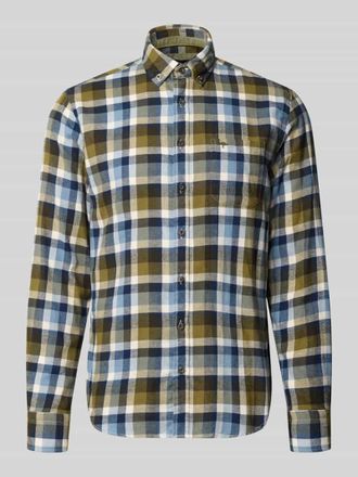 Fynch-Hatton Regular Fit Freizeithemd mit Logo-Stitching