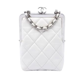 Chanel Pre-owned Quilted Crossbody Bag - - Pre-owned - Damen - Wei&szlig; - ONE SIZE