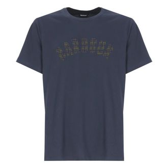 Barbour Berwick Tartan T-Shirt - - Tops - Herren - Blau - M