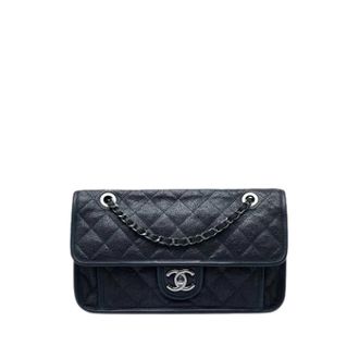 Chanel Pre-owned French Riviera Flap - - Pre-owned - Damen - Blau - ONE SIZE