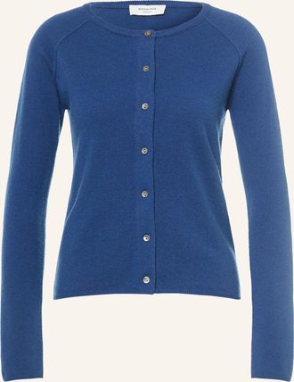 Rosemunde Strickjacke Laica Mit Cashmere blau