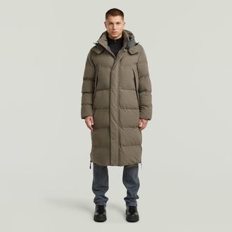 G-Star G-Whistler XL Long Blanket Jacke - Braun - Herren