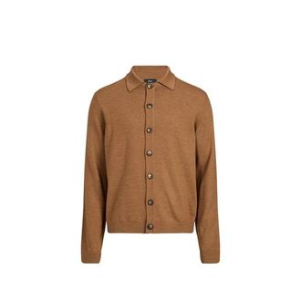 Herno Cardigan boutonn&eacute; droit en laine