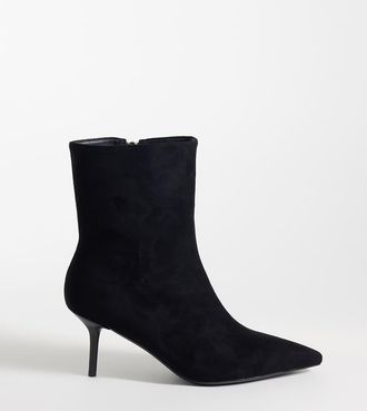Simmi London Simmi London bottines pointues Ember wide fit en suedette noire