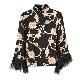 La DoubleJ Damen, Blusen & Hemden, Schwarzk, XLGr&ouml;&szlig;e