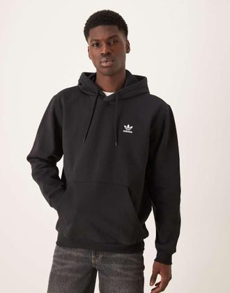 adidas Originals Essentials - Sweat à capuche ample - Noir