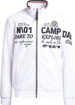 Camp David Sweatjacke mit weicher Innenseite