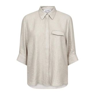 Co'Couture Femme, Blouses et Chemises, Gris, Taille: 38 FR Chemise