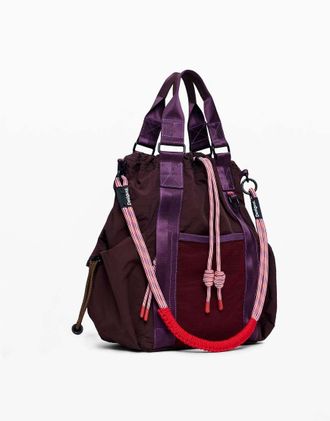 Desigual Sac &agrave; dos de voyage taille moyenne - Rouge