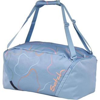 Satch Sportliche Gym Duffle Tasche Lebhaft Blau - - Bags - Herren - Blau - ONE SIZE
