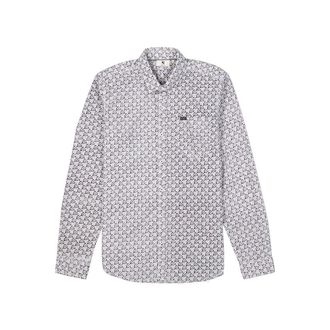 Garcia Garcia Herren Shirt Long Sleeve Hemd, White, S