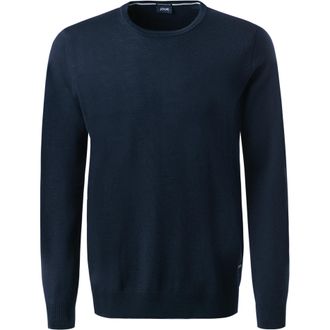 Joop Herren Pullover blau unifarben