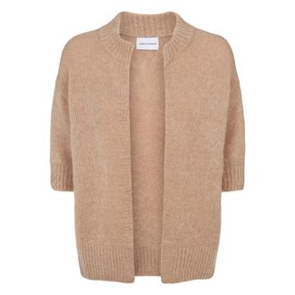 Americandreams Alessia Cardigan - - Knitwear - Damen - Braun - M