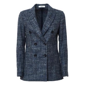 Circolo 1901 Zweireihiger Blazer - - Jackets - Damen - Blau - S