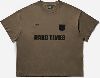 Umbro Men s Hard Times T-Shirt Army Green