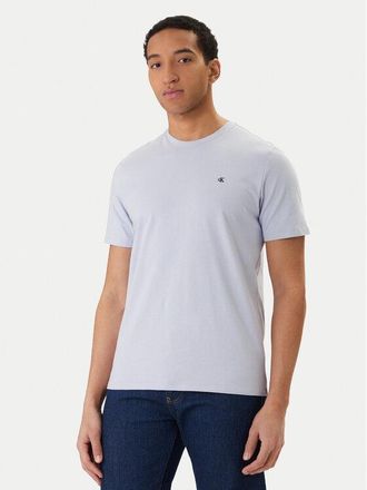 Calvin Klein Jeans T-Shirt Classic Monogram LV04RD254G Violett Regular Fit