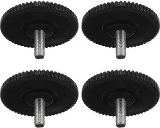 BESPORTBLE 4 St&uuml;ck Pack Verstellbare M&ouml;bel Nivellierf&uuml;&szlig;e M10 aus Robustem Material rutschfeste Sto&szlig;d&auml;mpfer f&uuml;r Heimtrainer und Sofas Ger&auml;uschreduzierende Unterse