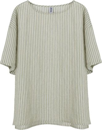 Bomboogie Femme, Blouses et Chemises, Brun, Taille: 38 FR Essential Over Line Blouse