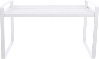 Cabilock Weißes Mehrstöckiges Küchenregal aus Platzsparendes Multifunktionales Aufbewahrungsregal für Gewürze Mikrowelle Waschbecken und Schreibtisch für Küche