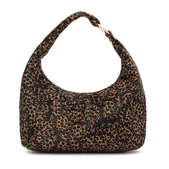 Kazar Kleine Handtasche mit Tierdruckborsten - - Bags - Damen - Braun - ONE SIZE
