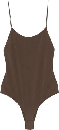 Jacquemus Femme, Maillots de bain, Brun, Taille: 38 FR Le Maillot Cabana