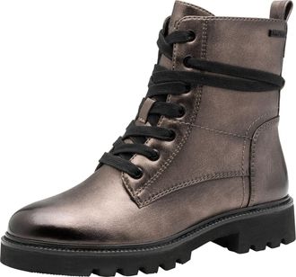 Jana Damen Stiefeletten Karr&egrave;e Vegan, Silber (Pewter), 38 EU