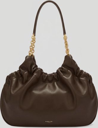 DeMellier The Midi Miami Cuir lisse moka DeMellier