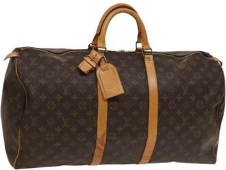 Louis Vuitton Pre-owned Toile sacs-louis-vuitton - Femme - Pre-owned - Brun - Taille: ONE Size