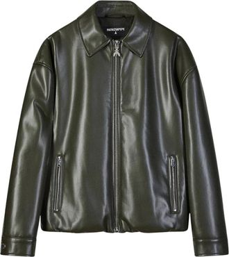 Patrizia Pepe Femme, Vestes, Vert, Taille: 38 FR Bomber