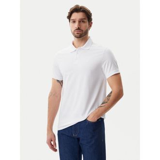 Calvin Klein Jeans Poloshirt LV040HM281 Wei&szlig; Regular Fit