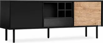 Konsimo Konsimo - lofty TV-Schr&auml;nk Loft-Stil, schwarz