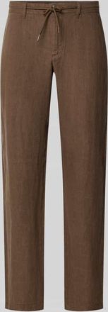 Mc Neal Regular Fit Leinenhose aus reinem Leinen