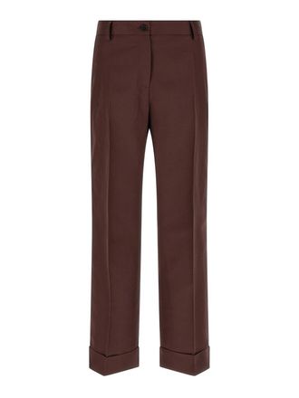 Alberto Biani Pantalons D&eacute;contract&eacute;s - Marron