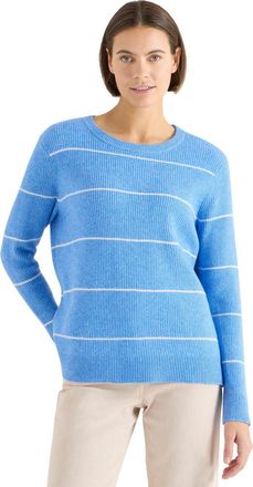 Cecil Damen Gestreifter Strukturpullover