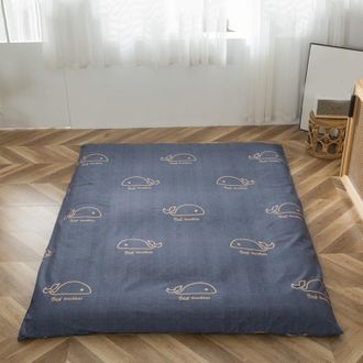 Generic Futon-Bodenmatratzenbezug Mit Reißverschluss,Bezug Aus 100% Baumwolle Für Traditionelle Shikibuton-Futon-Matratze,Tatami-Matten-Schutzhülle,Waschbar (