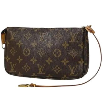 Louis Vuitton Pochette Pouch Pre-owned - Femme - Pre-owned - Brun - Taille: ONE Size