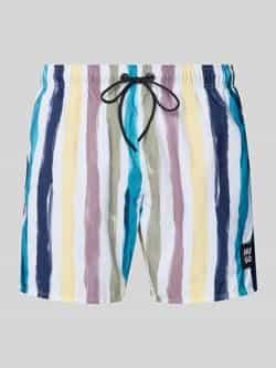 HUGO BOSS Badeshorts aus schnell trocknendem Material Modell DINO