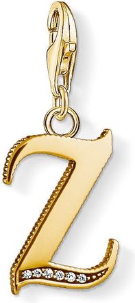 Thomas Sabo Thomas Sabo Damen-Charm-Anhänger Y Buchstabe Gold Charm Club 925 Sterling Silber 1631-414-39