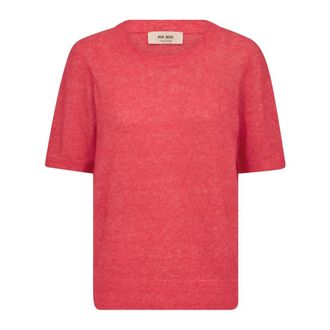 Mos Mosh MMThora Strickpullover mit V-Ausschnitt - - Knitwear - Damen - Rot - XS