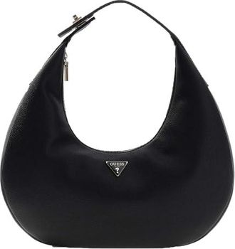Guess sac &agrave; &eacute;paule Evie Hobo Bag Black noir
