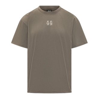 44 Label Group Kurz&auml;rmeliges T-Shirt - - Tops - Herren - Beige - S