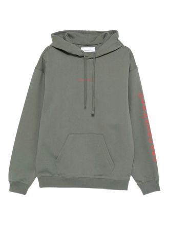 OAMC hoodie imprim&eacute; - Vert
