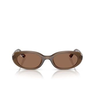 Ray-Ban Femme, Accessoires, Brun, Taille: 53 MM Lunettes de soleil &eacute;l&eacute;gantes Mod&egrave;le 4441D