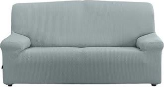 Estoralis | Sumatra | Superelastischer Sofabezug | Maximale Anpassungsfähigkeit | Farbe - C/ 04 Blau | 1-Sitzer-Sofabezug Größe von 70 bis 110 cm. | Anpassbar a