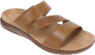 Easy Spirit West Sandales pour femme, cognac, 38.5 EU Large