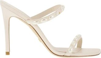 Stuart Weitzman Femme, Chaussures, Blanc, Taille: 40 EU Pearlita Sandal