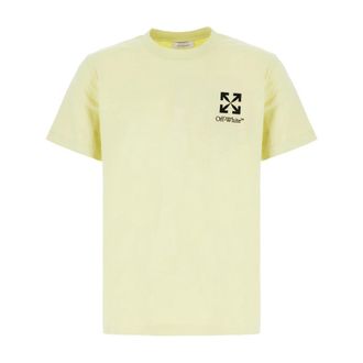 Off-white Homme, Tops, Vert, Taille: M T-Shirt Logo Fl&egrave;che Off-White