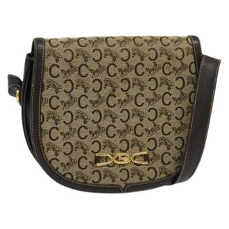 Celine Sac bandouli&egrave;re vintage Pre-owned - Femme - Pre-owned - Beige - Taille: ONE Size