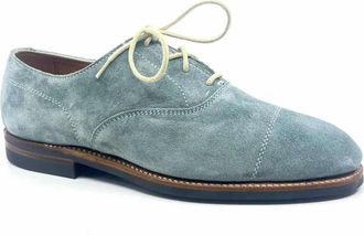 Crockett & Jones Femme, Chaussures, Bleu, Taille: 38 1/2 EU Isabelle Oxford