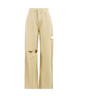 Icon Denim Los Angeles Damen, Jeans, Beige, W24Gr&ouml;&szlig;e